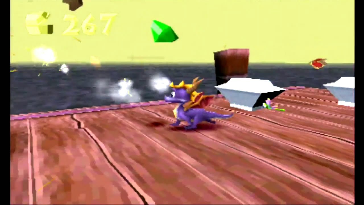Spyro the Dragon 120% Complete (WORLD #22: MISTY BOG) [PlayStation One ...