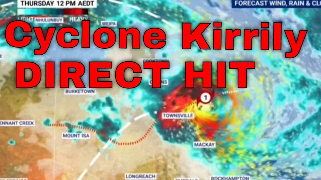 CYCLONE KIRRILY - DIRECT IMPACT - YouTube