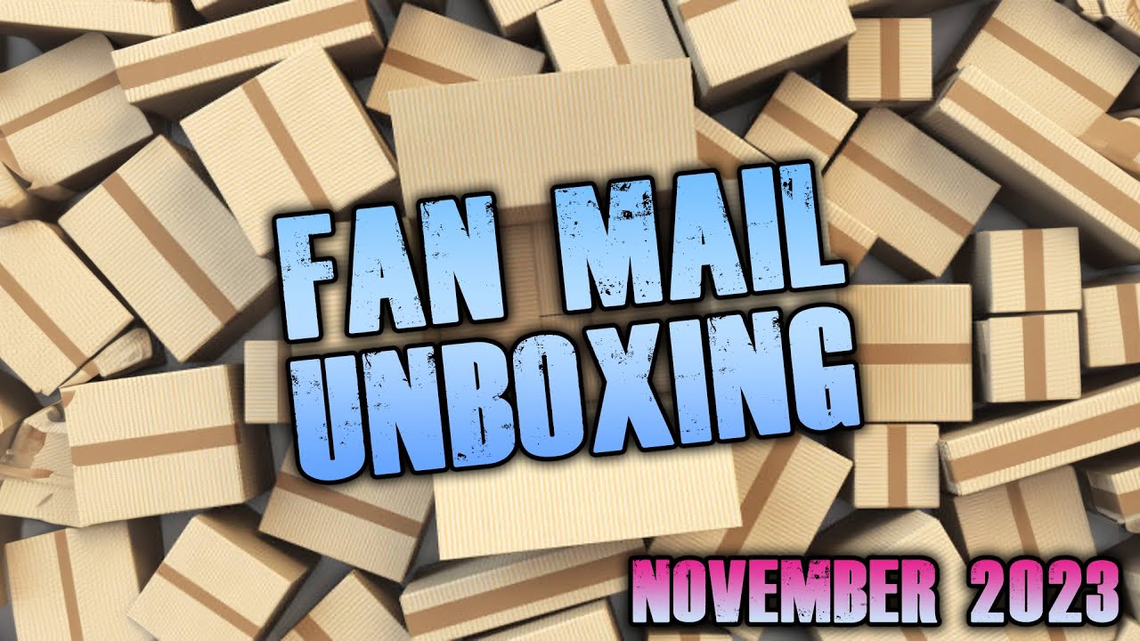 Fan Mail Unboxing November 2023 - YouTube