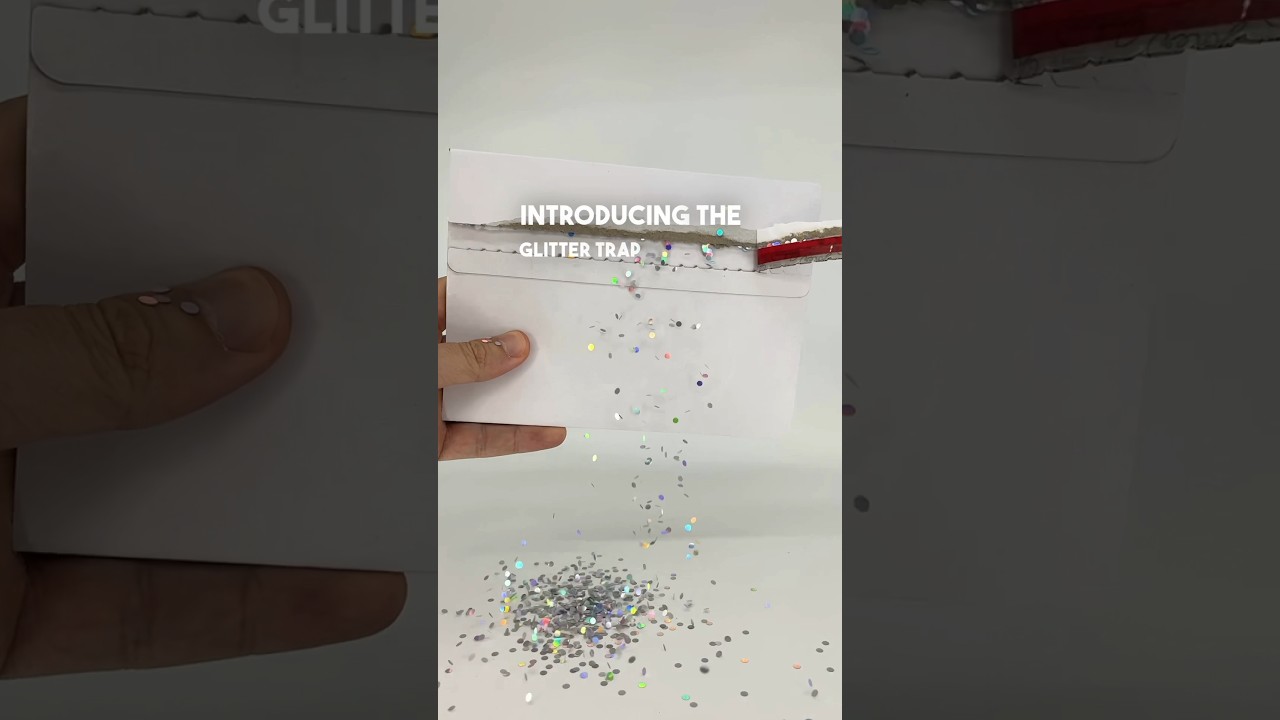 New glitter trap envelope. Fits any greeting card but we prefer the ...
