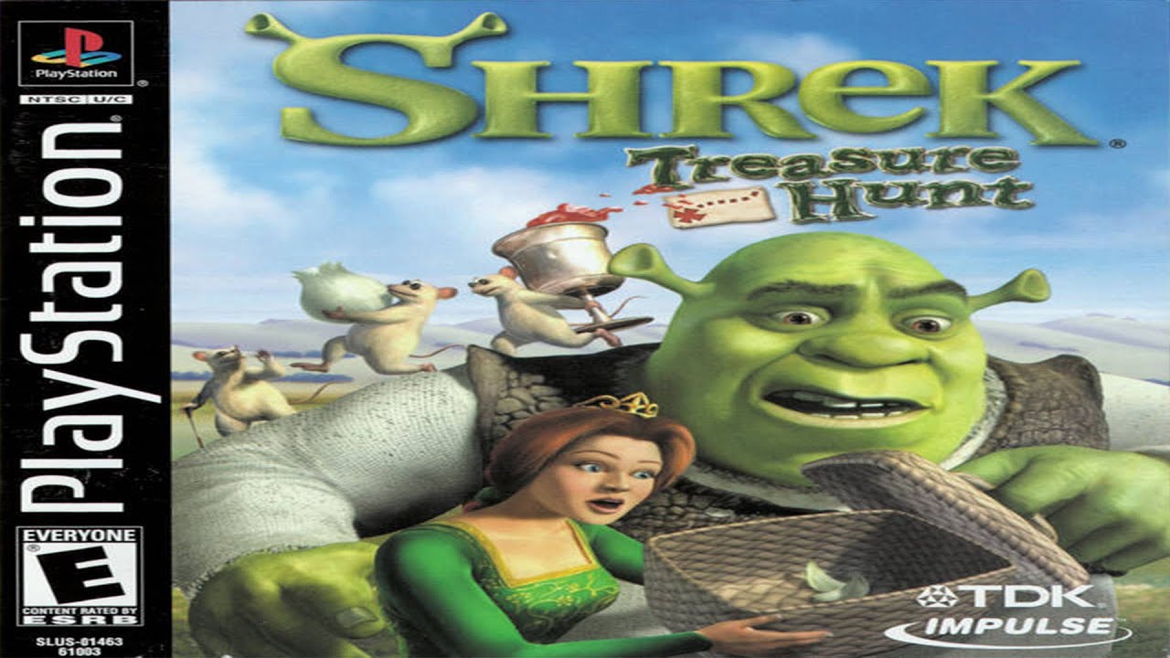 Shrek Treasure Hunt Gameplay PS1 - YouTube