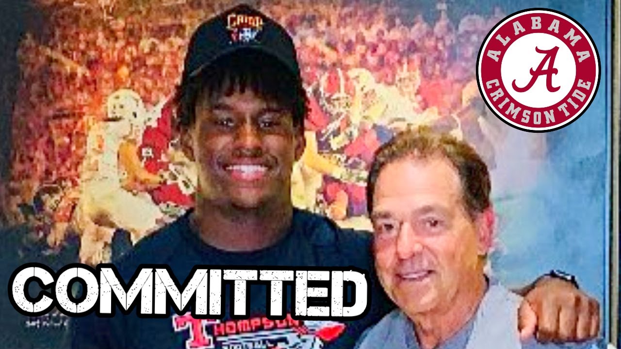 BREAKING: 5-Star Jeremiah Alexander commits to Alabama - YouTube