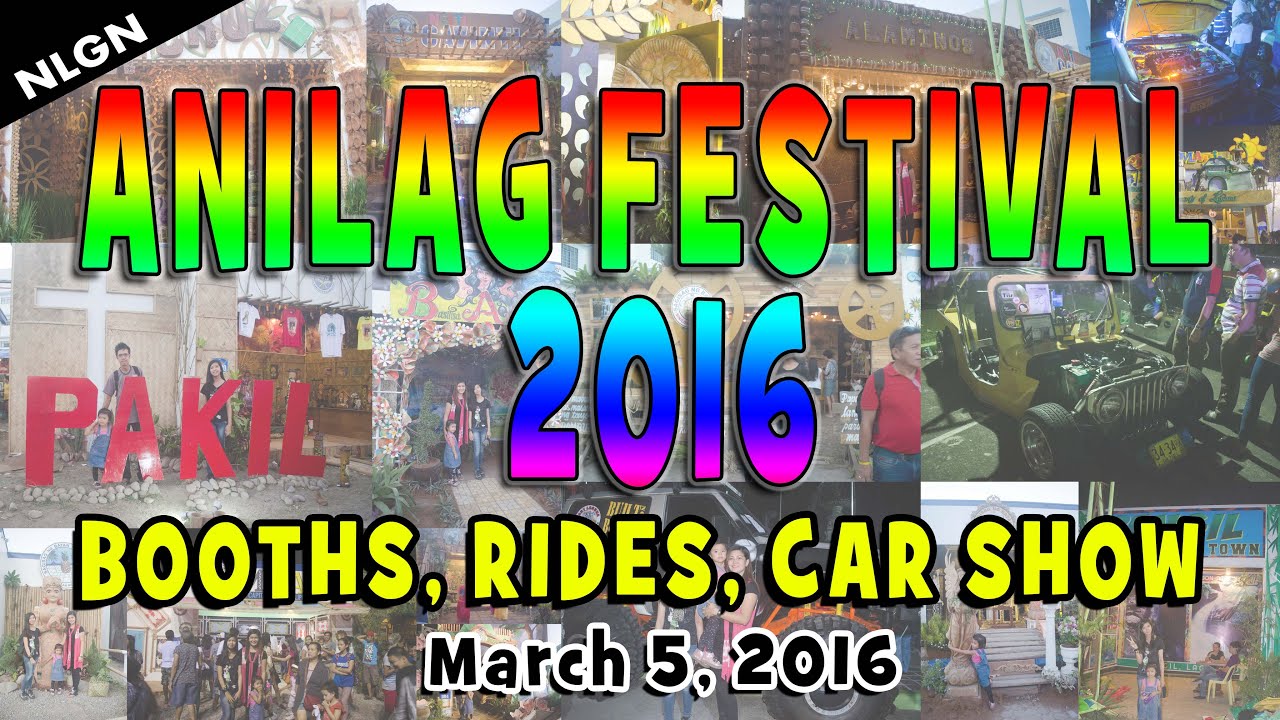 Anilag Festival 2016 - Booths, Car Show and Rides | NLGN - YouTube