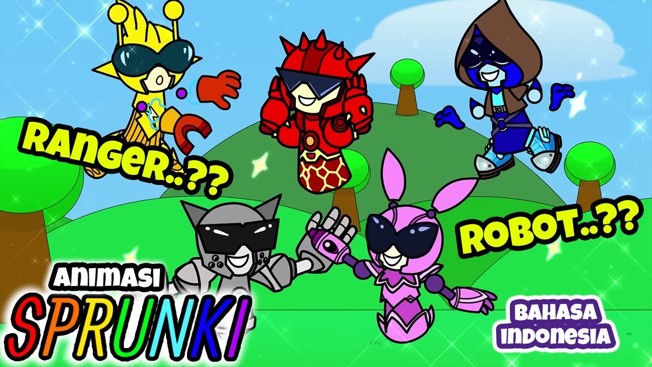 SPRUNKI RANGER 👽APA ROBOT 🤖 ⁉️Animasi Sprunki Bahasa Indonesia - YouTube