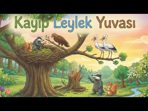Kayıp Leylek Yuvası - Uyku Zamanı Masalları #85 #masal #masaldinle #uykumasalı #uyku #çocuk #bebek