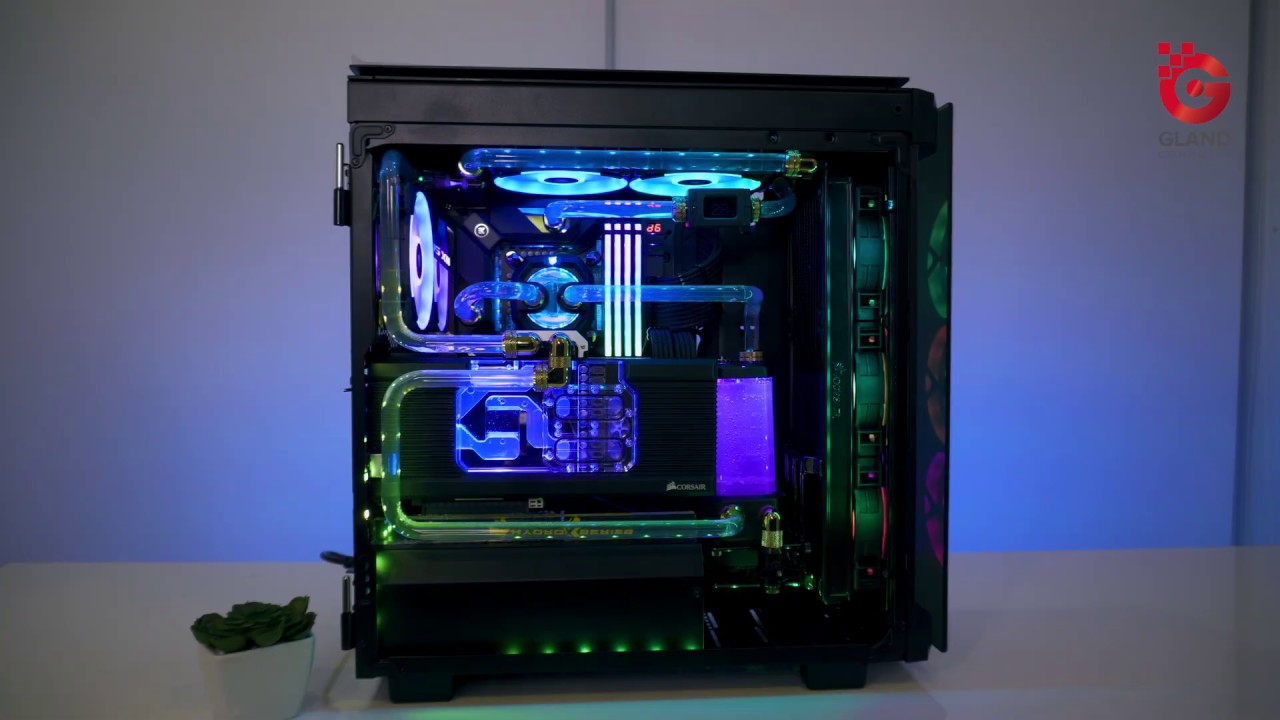 Tản nhiệt nước Corsair Hydro X build with Z490 Formula & Core i9 10900k ...