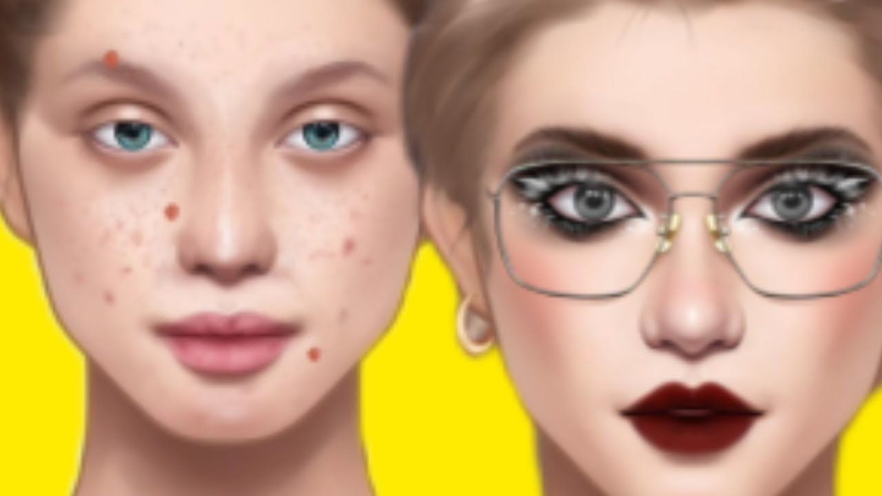 Animation makeover // smokey Eyes // carnival makeover // makeup master ...
