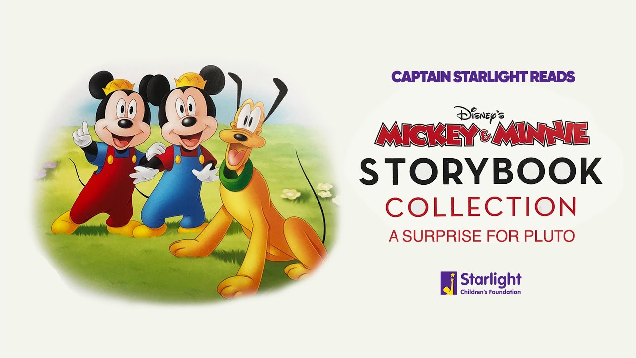 Disney's Mickey & Minnie Storybook Collection - A Surprise For Pluto (Read Aloud) - YouTube