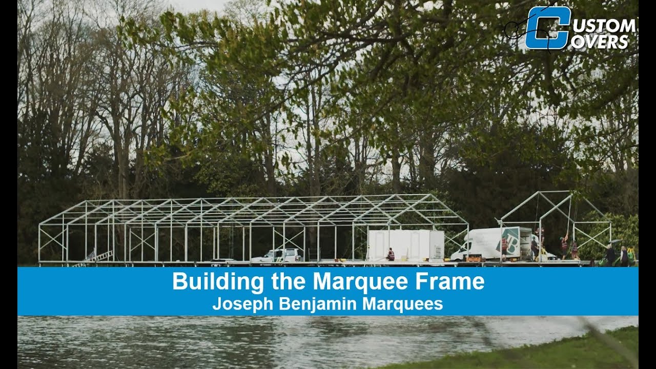 Joseph Benjamin Marquees - Building the Marquee Frame - Custom Covers ...