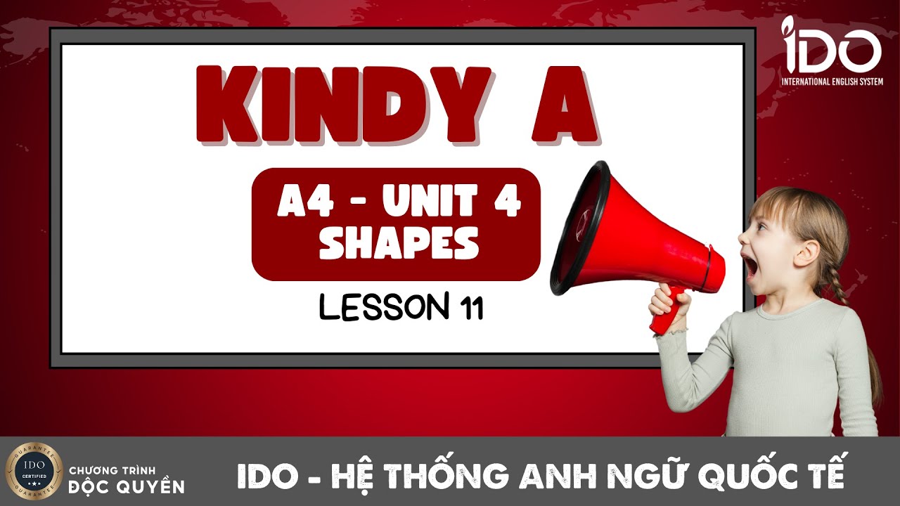 A4 | Talky Talky English - Lesson 11 | IDO English Center - YouTube