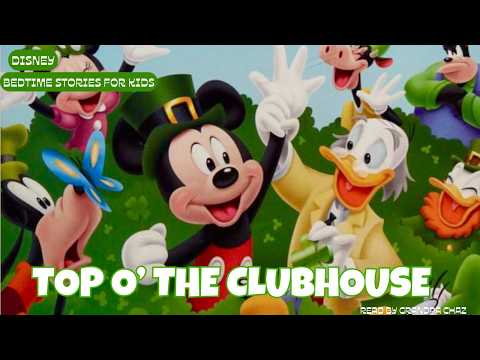 CHAZ STORIES: MICKEY MOUSE Top o' the Clubhouse | Disney Jr. Bedtime Story Read Aloud