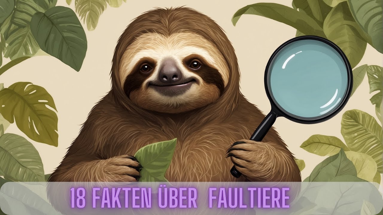 Meister der Entspannung: 18 faszinierende Fakten über Faultiere ...