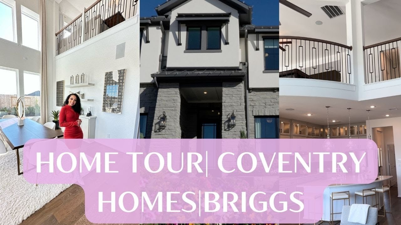 Coventry Model Home Tour Vlog Style| Briggs |Tiera The Realtor - YouTube