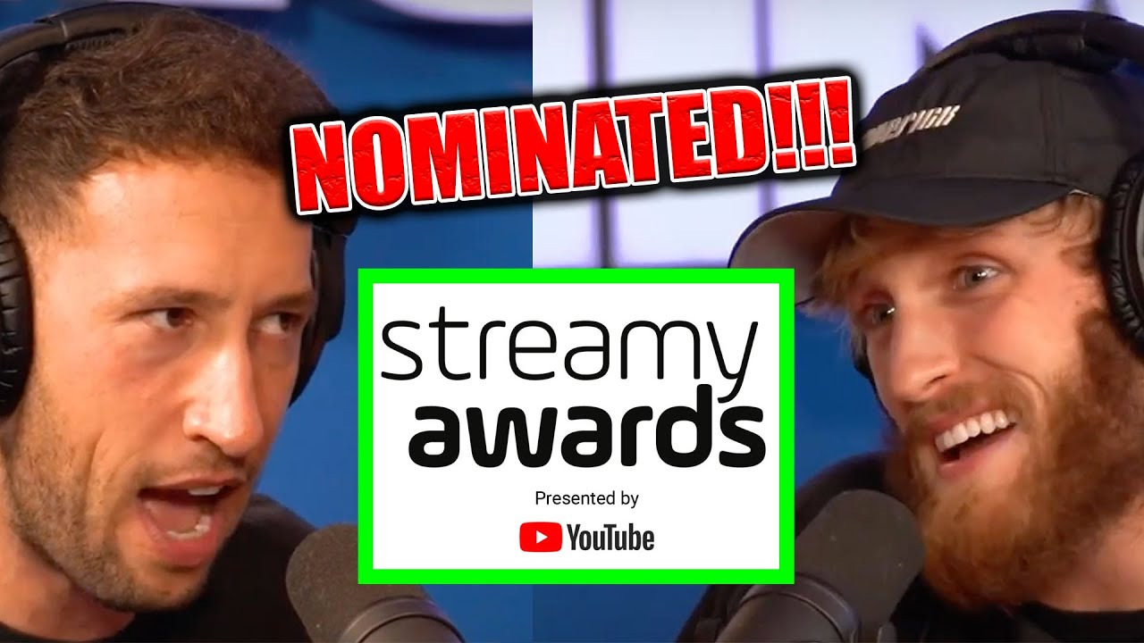 WE GOT NOMINATED FOR THE STREAMYS! (AGAIN) - YouTube