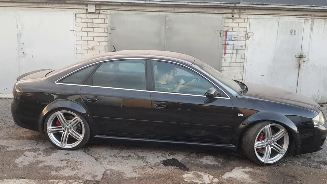Audi rs6 c5 first ride after motor rebuild - YouTube