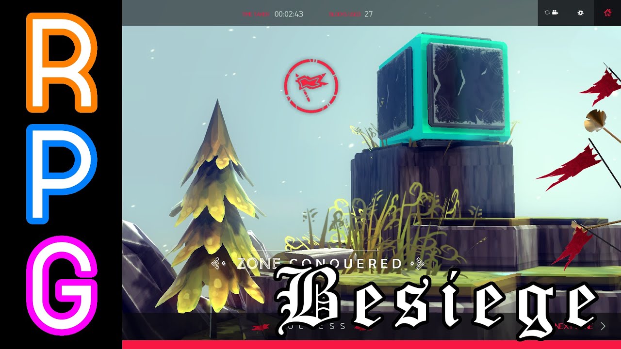 Besiege: All 30 Zones with "One" Block! + Moon Mission! - YouTube