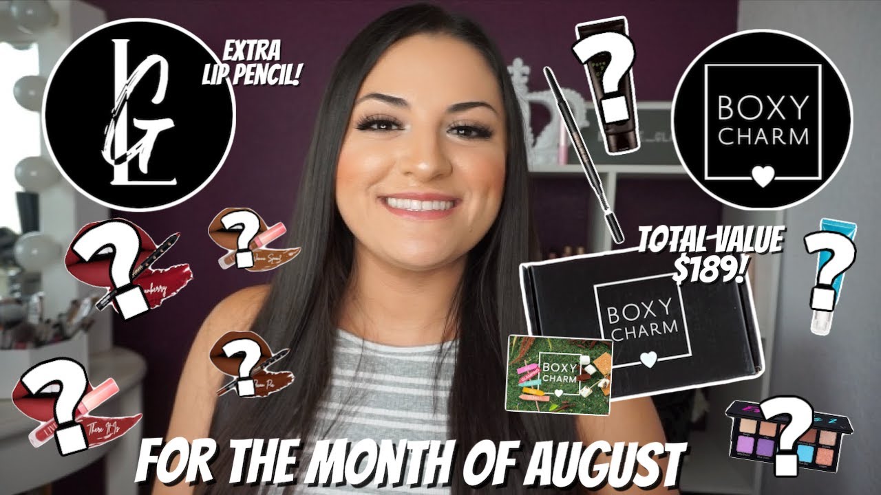 WHAT I GOT IN MY LIVEGLAM & BOXYCHARM SUBSCRIPTIONS FOR THE MONTH OF ...