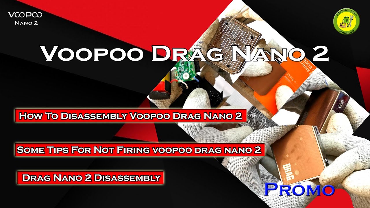 VOOPOO Drag Nano 2 Promo | How To Disassembly Drag Nano 2 | VOOPOO Drag ...