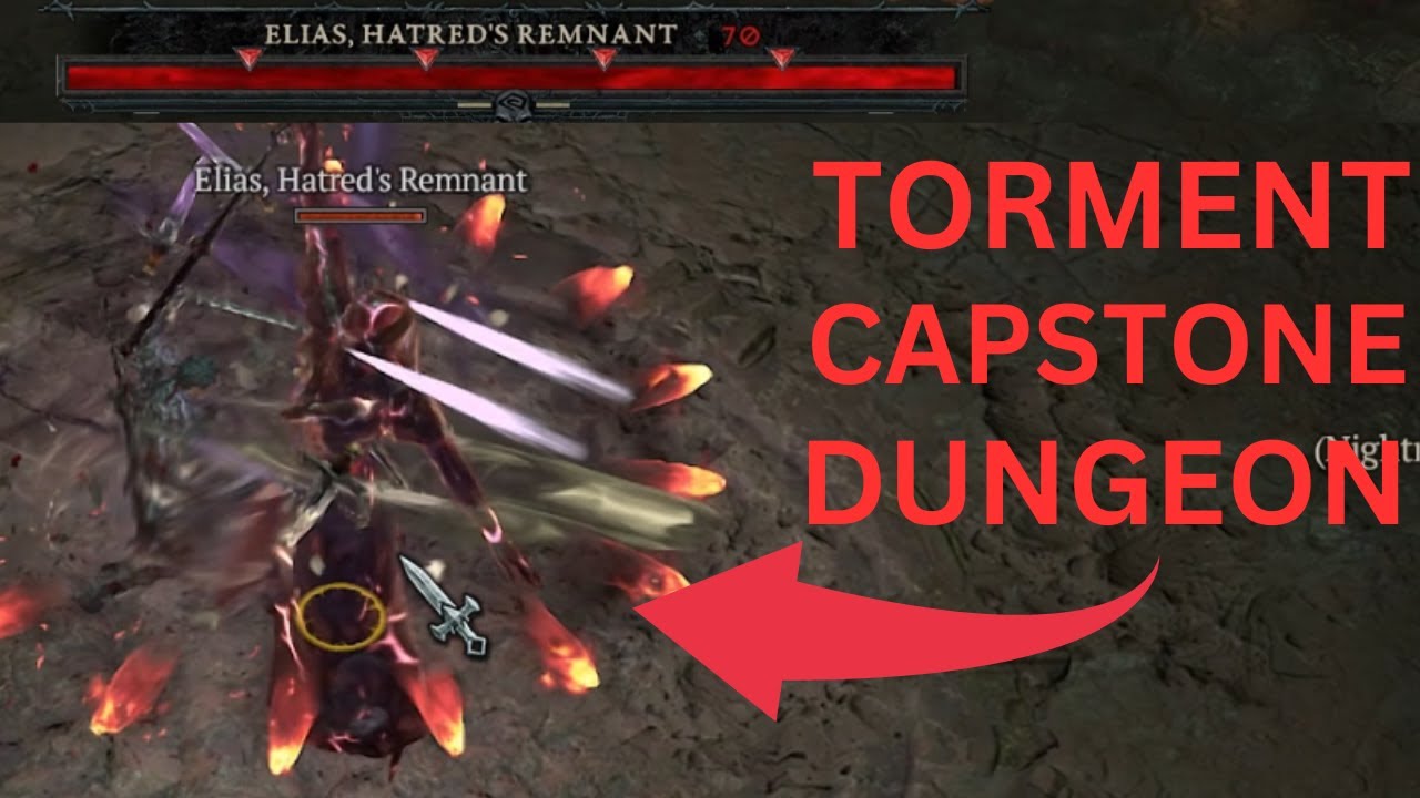World Tier 4 Capstone Dungeon at level 61 - Diablo 4 Season 1 - YouTube