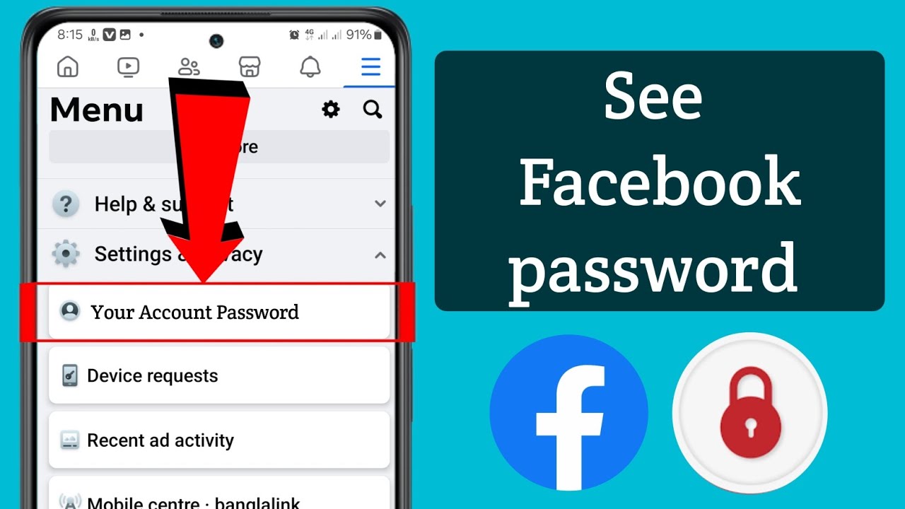 How To See Facebook Password if You Forgot ( New 2024) | See Facebook ...