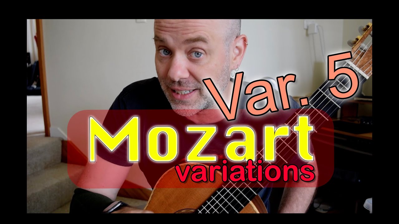 Mozart Variations op. 9 by Fernando Sor - Variation 5 - YouTube