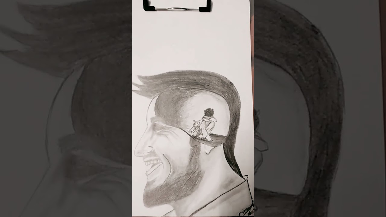 Pencil sketching of a man| dazzling dream world| #dazzlingdreamworld # ...