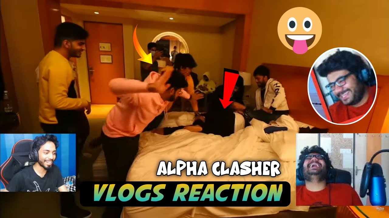 HYDRA MEMBERS REACTION ON ALPHA CLASHER VLOG | ALPHA CLASHER VLOGS ...