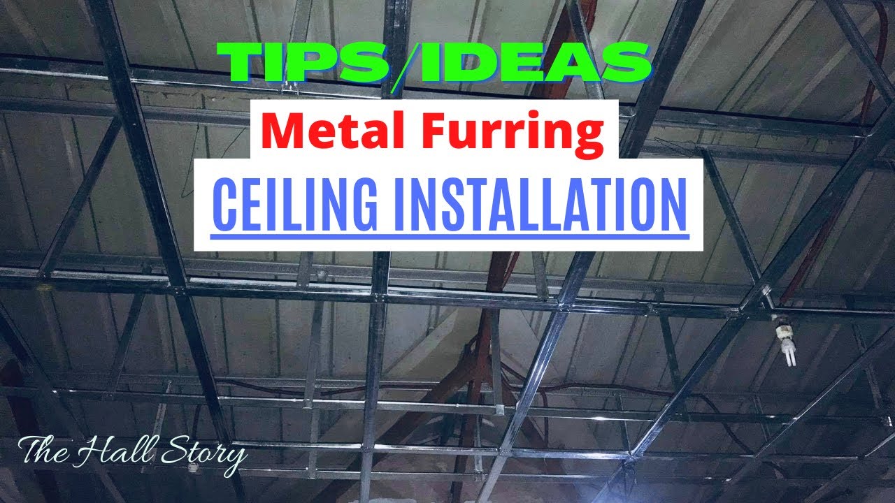 How To Install Metal Furring Ceiling In The Philippines ...