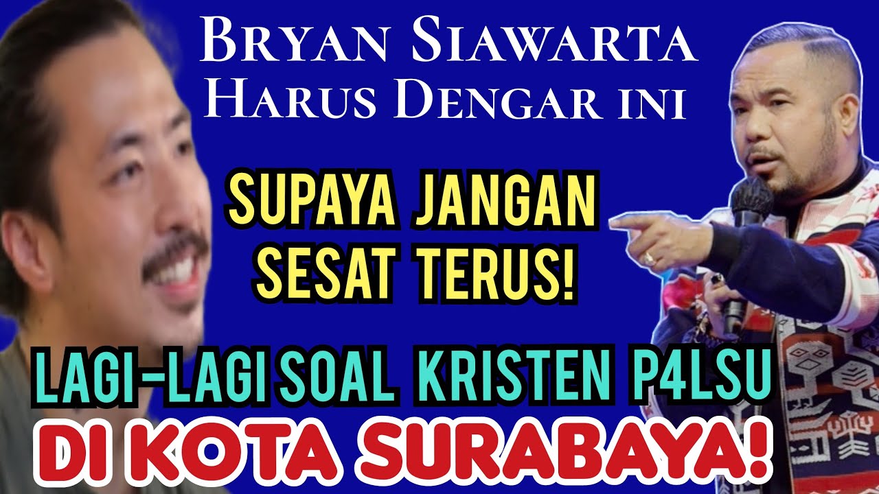 Lagi-lagi di Kota Surabaya! Bryan Siawarta harus Nonton ini supaya ...