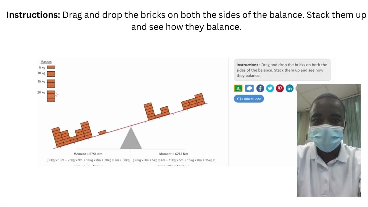 Balance and Torque Simulation | Science Experiment | Virtual Lab Simulation - YouTube