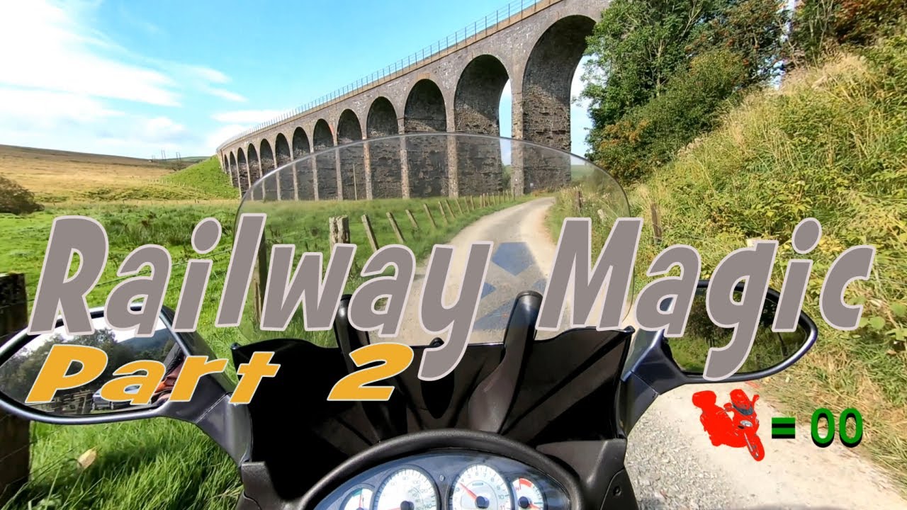 Scotlands scenic Waverley line and viaduct. Heritage Railway Part 2 ...