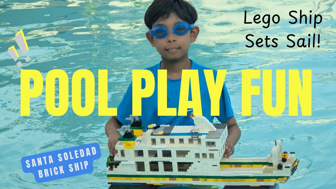 Lego Ship Challenge: How to make a Self-Made Lego roro ship float in ...