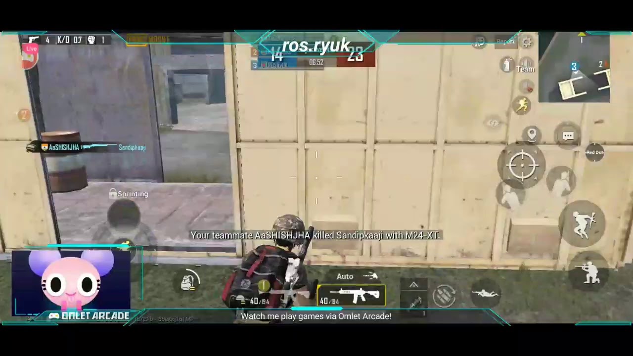 PUBG MOBILE Ros Squad Ros Ryuk ||Ros Gaming #Soul - YouTube