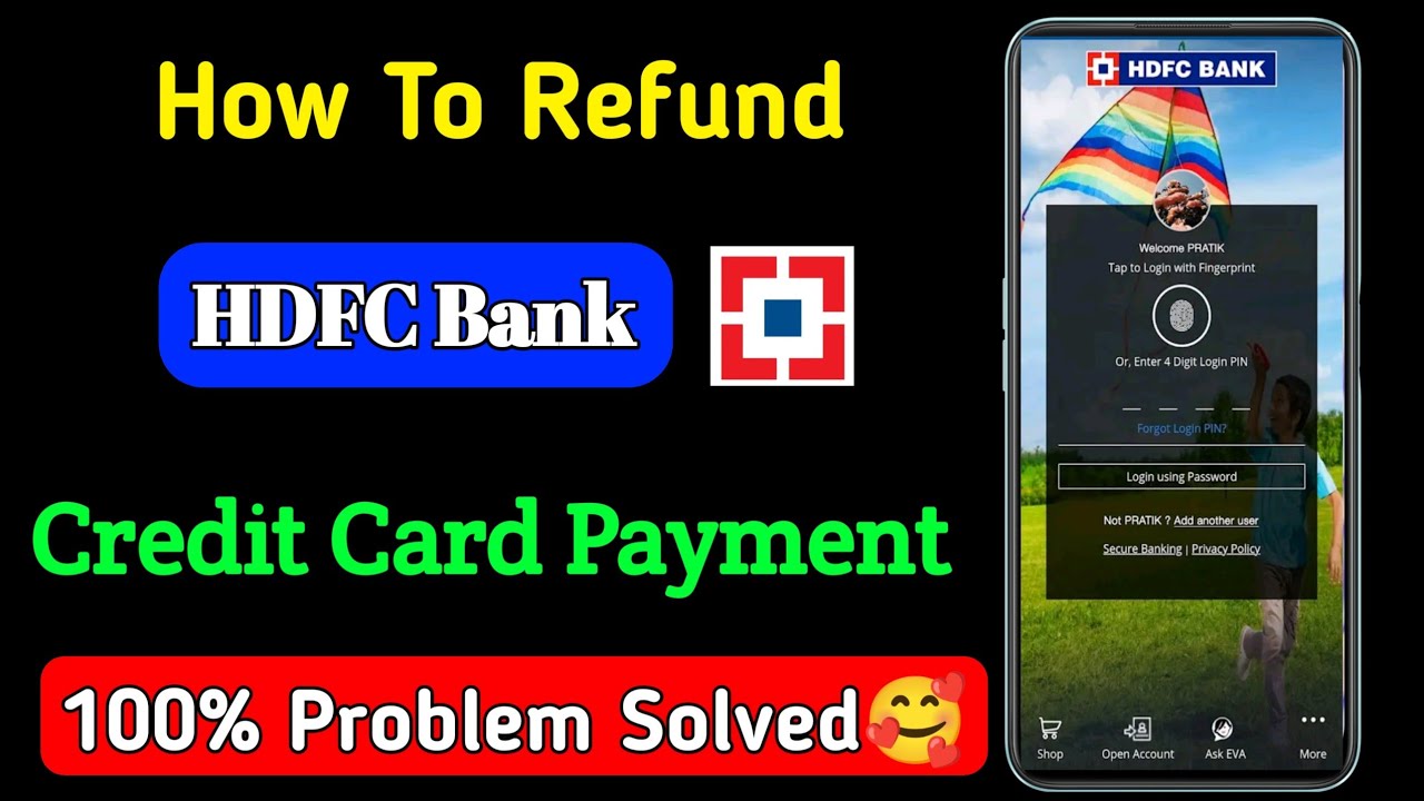 how to refund hdfc credit card payment | hdfc money back credit card ...