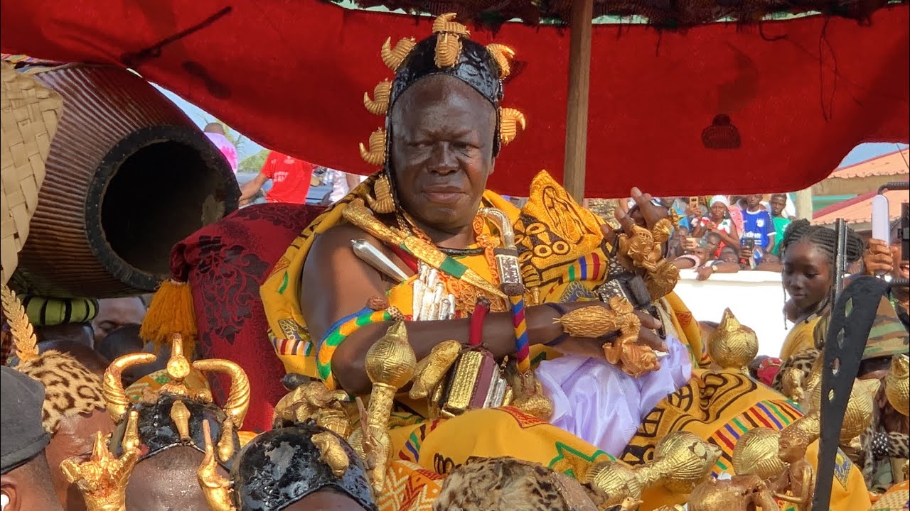 Otumfuo Osei Tutu arrival at Cape Coast proves he is the Greatest King ...
