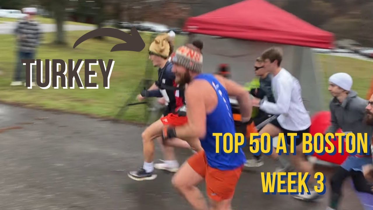 Can I Win The Turkey Trot Wearing A Turkey? | Top 50 At Boston Week 3 ...