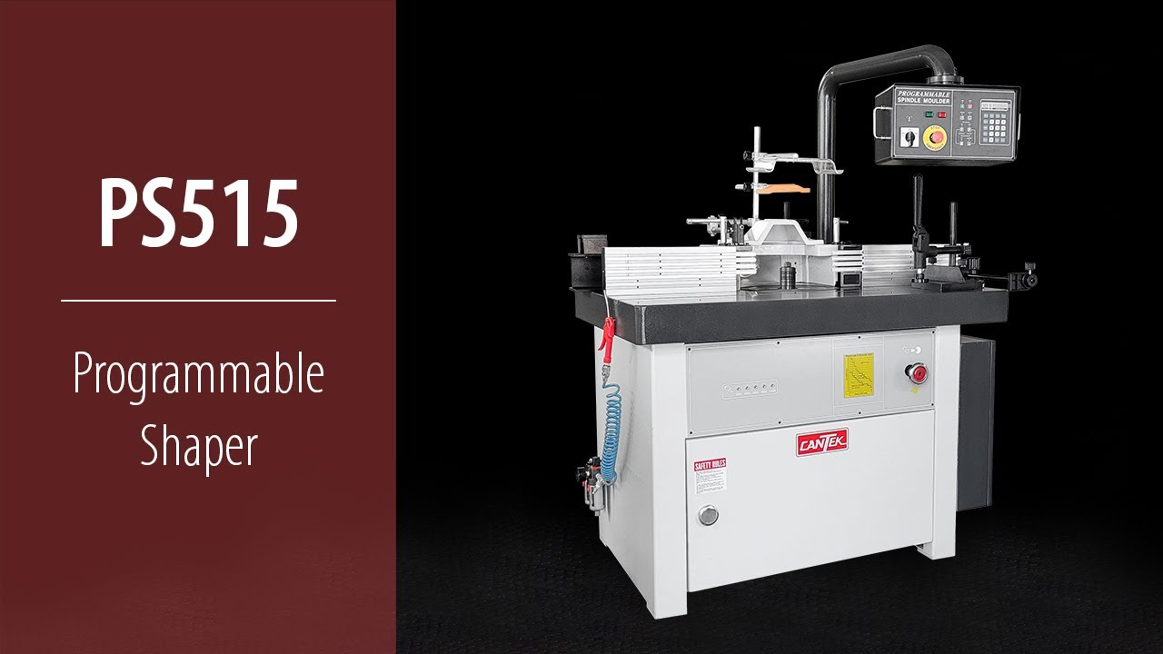 Cantek PS515 Programmable Shaper - YouTube