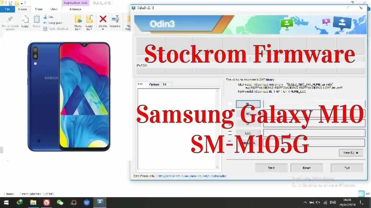Samsung Galaxy M10 SM-M105G Stockrom Firmware ROM - YouTube
