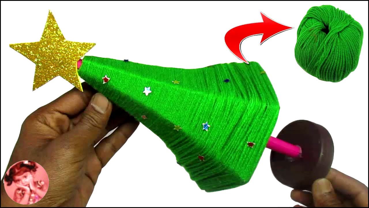 DIY Christmas Tree with Wool | Christmas Decor | Christmas Tree ...