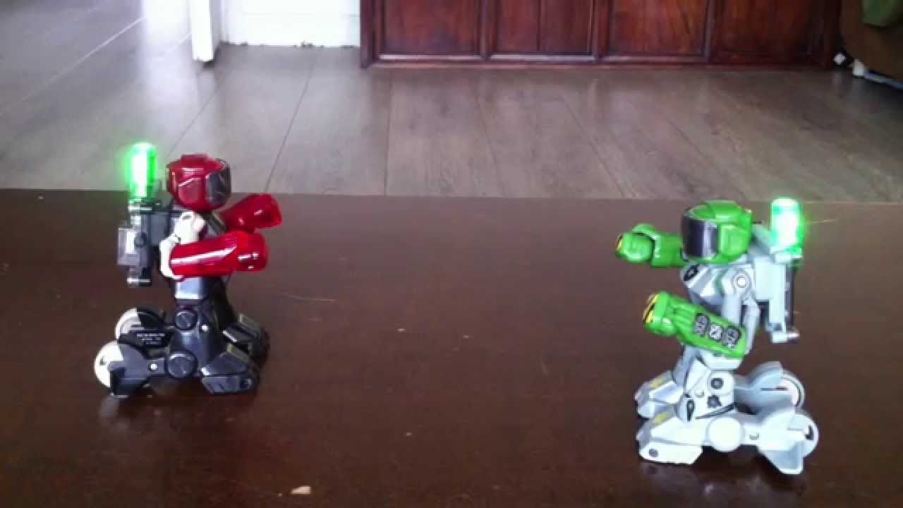 Démonstration robots Battroborg Warrior en Français - YouTube