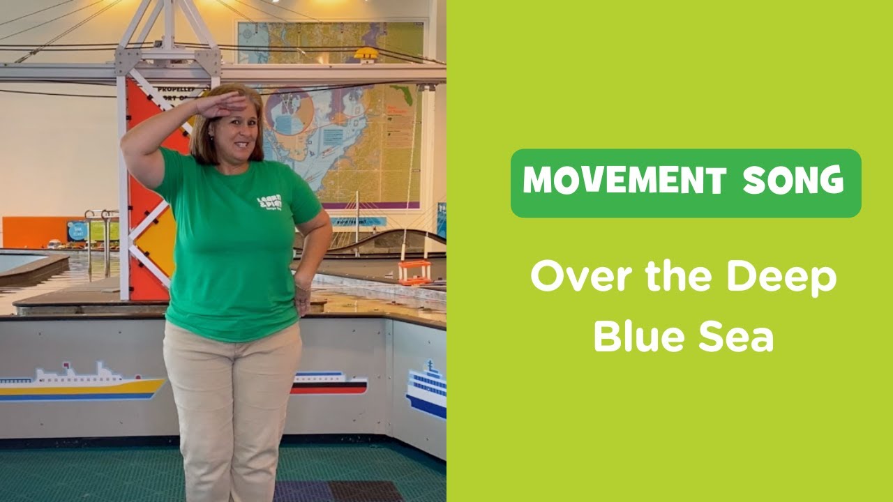 Over the Deep Blue Sea | Movement Song - YouTube