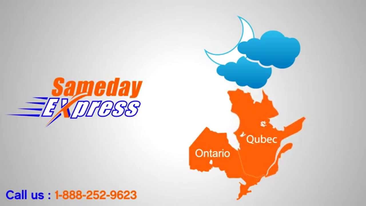 Sameday Express | Reliable Courier Service in Canada - YouTube