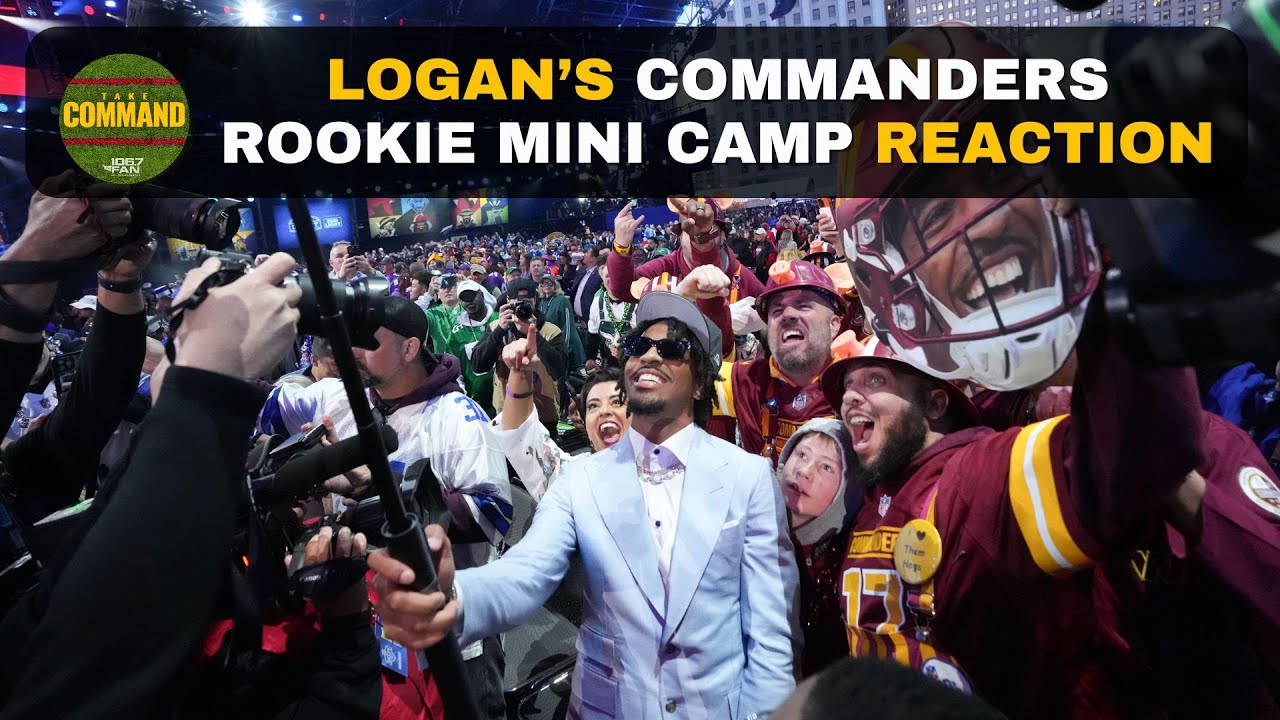 Logan’s Commanders Rookie Mini Camp Reaction | Take Command - YouTube