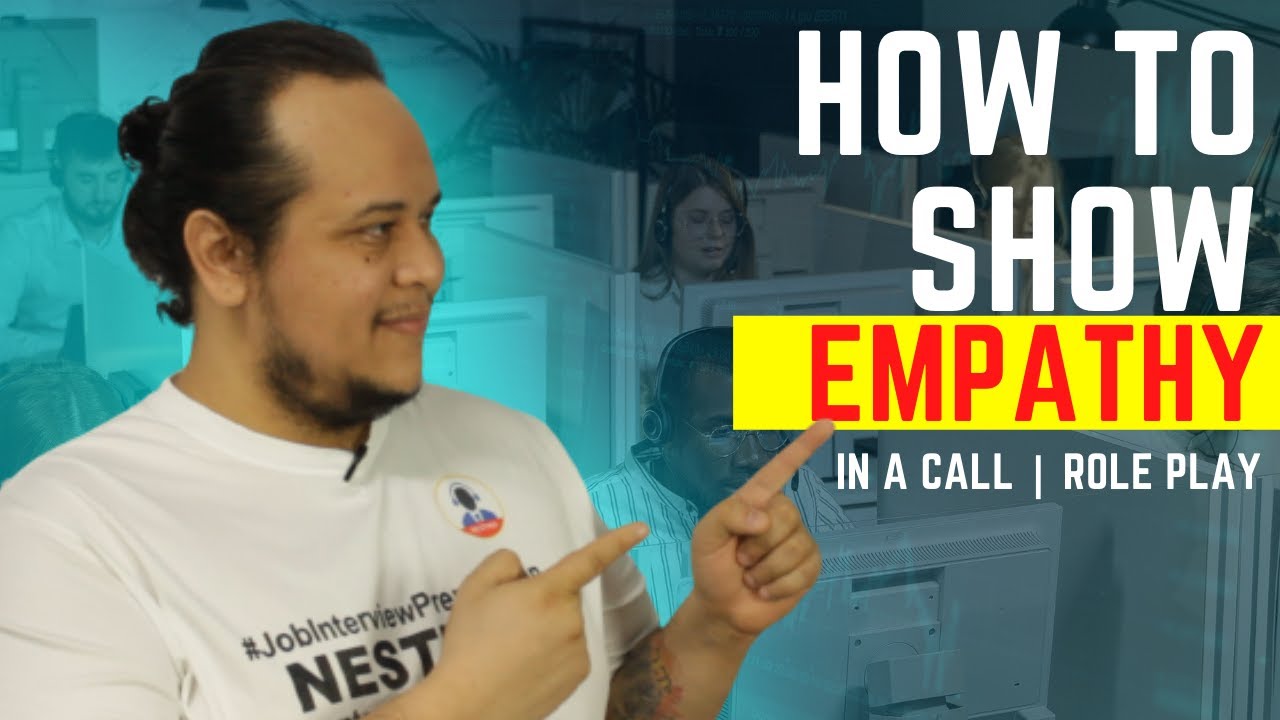 How to Show Empathy in a call | Role Play Call Center | CURSO DE INGLES ...