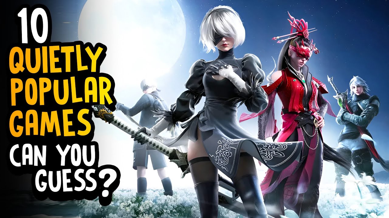 10 Quietly Popular Games on Steam - Can you Guess these PC Games? - YouTube