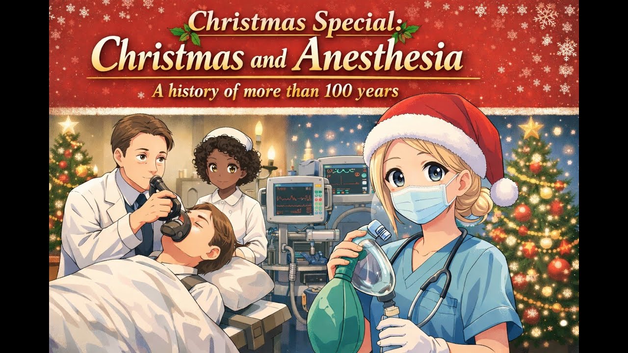 🎄Christmas & Anesthesia 💉 The Invisible Guardians: 100 Years of Change ...