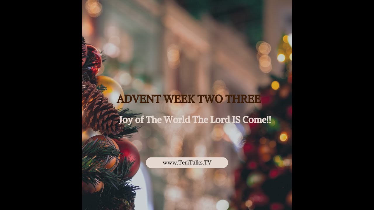 Advent Week Three "Joy" - YouTube