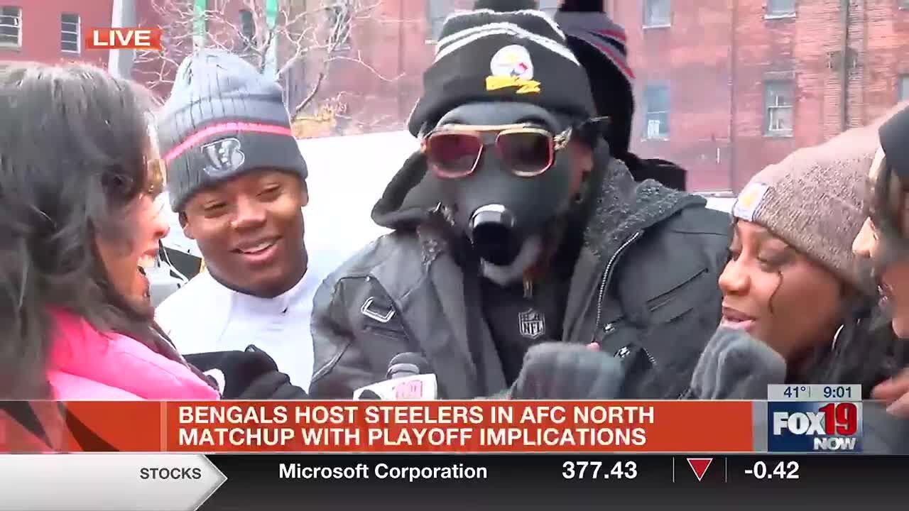 Bengals fans start tailgating for game against Steelers at Paycor ...
