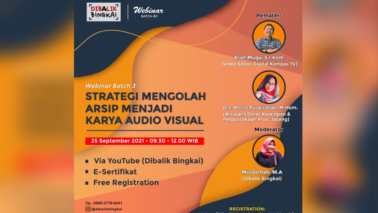 STRATEGI MENGOLAH ARSIP MENJADI KARYA AUDIO VISUAL - YouTube