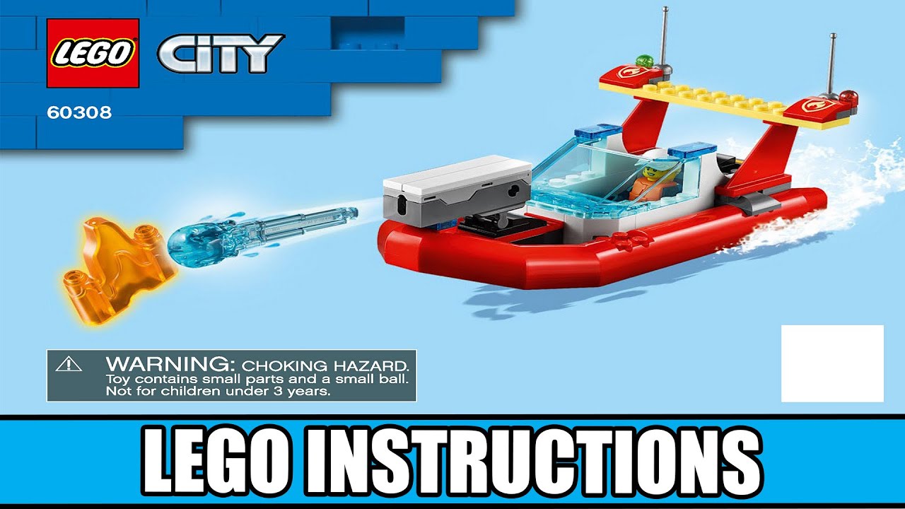 LEGO Instructions - City - 60308 - Seaside Police and Fire Mission ...